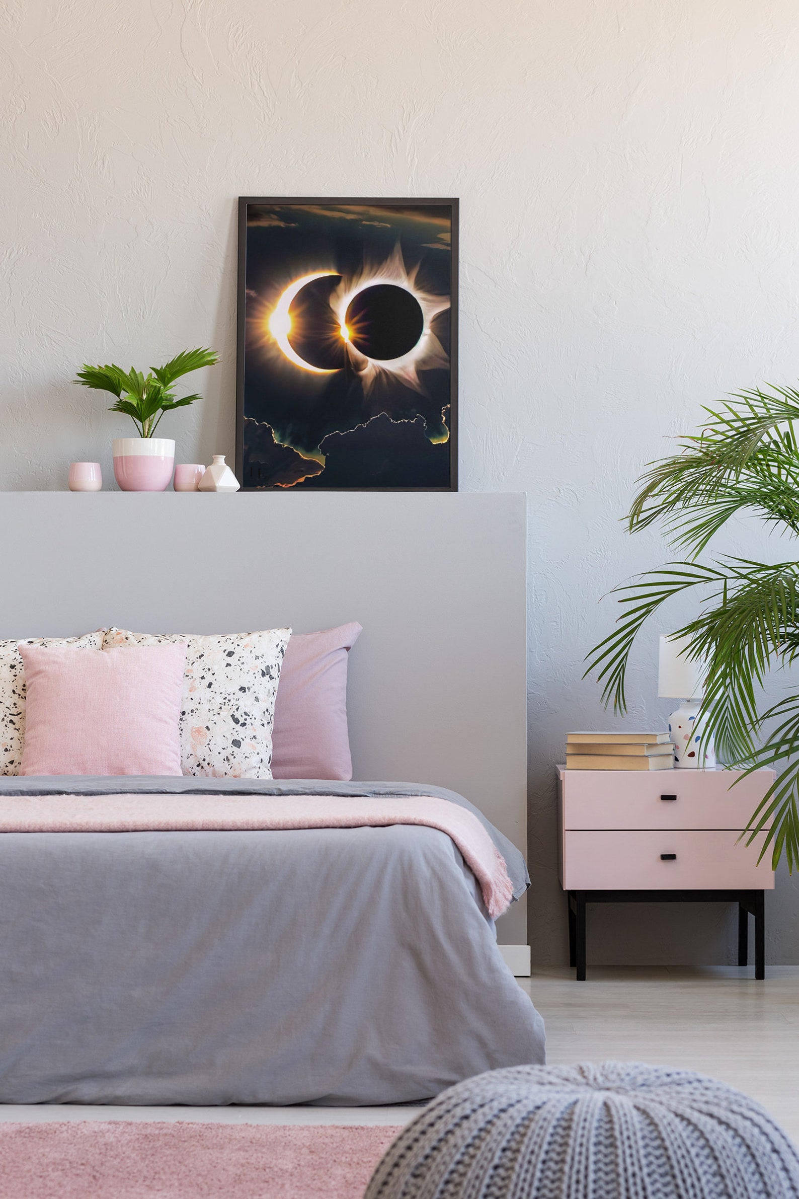 Solar Eclipse 2024 Poster - Celestial Artwork | Space Enthusiasts | 600 ...