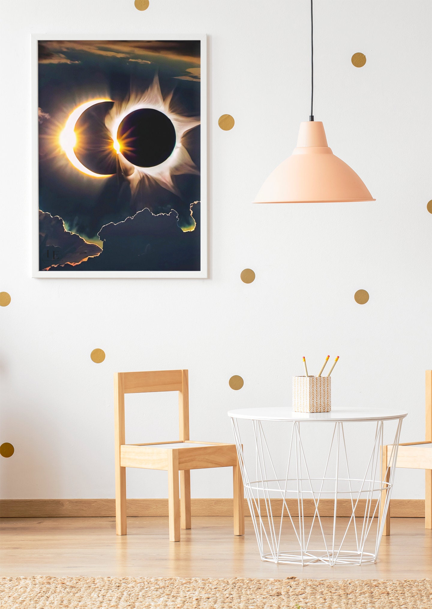 Solar Eclipse 2024 Poster - Celestial Artwork | Space Enthusiasts | 600 ...