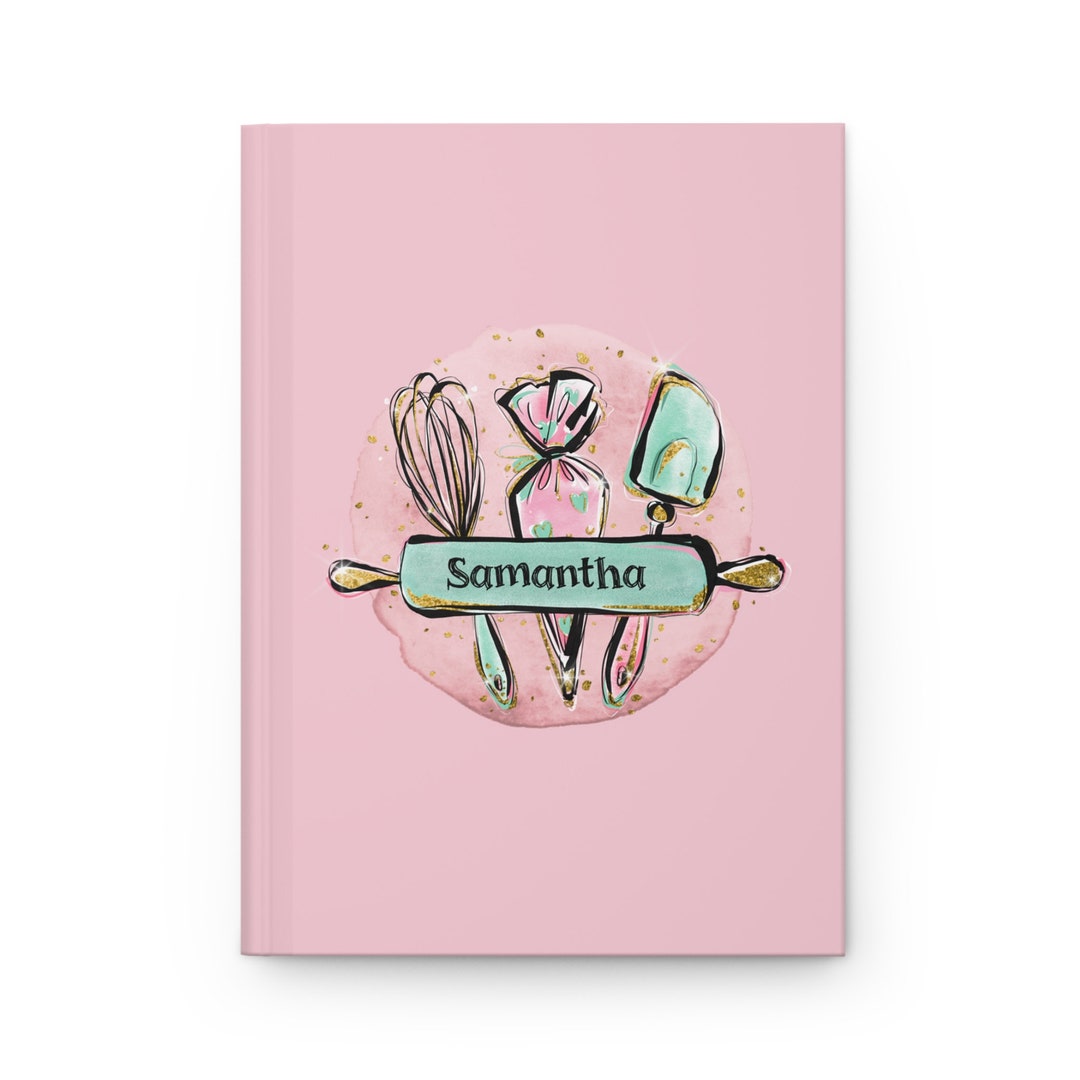 Personalized Bakers Recipe Book, Custom Bakers Journal, Personalized Meal Planning Journal ...