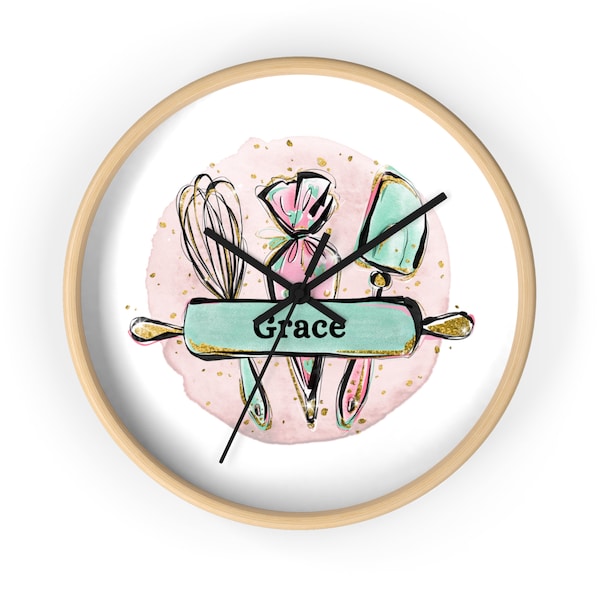 Custom Bakery Clock - Etsy