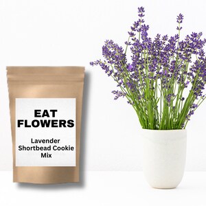 Lavender Shortbread Cookie Mix/gifts for Foodies/gourmet Baking Mixes ...