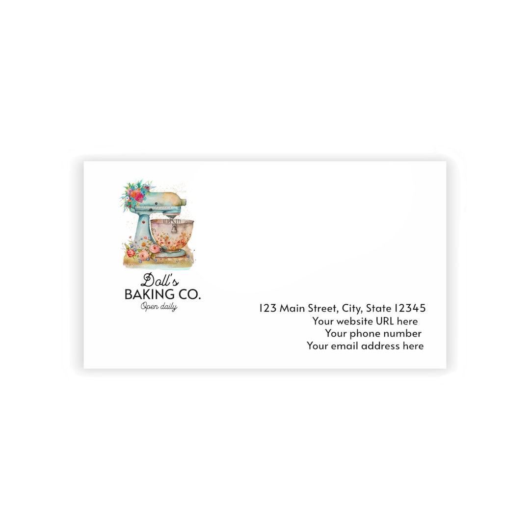Custom Baker Business Cards, Baking Company Business Cards ...