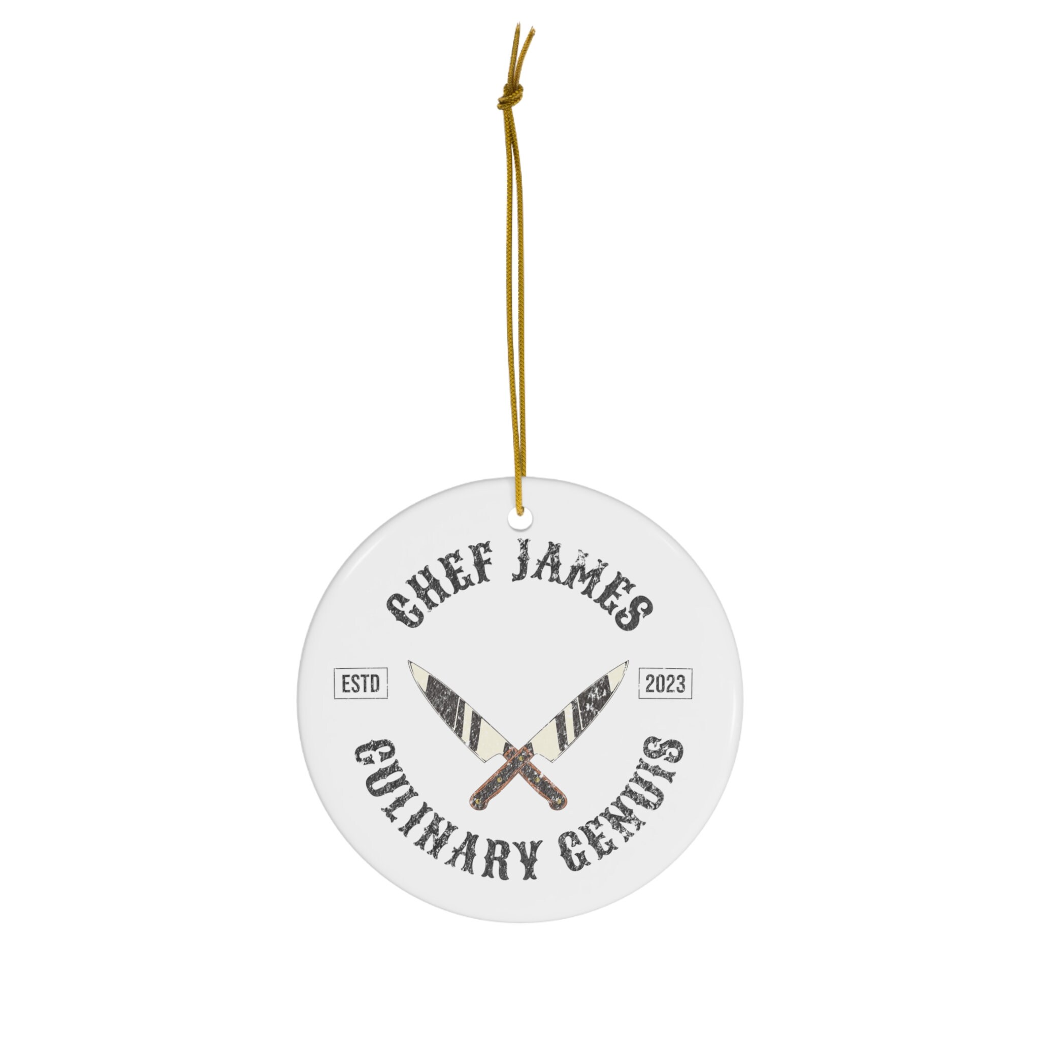 Personalized Chef Ornament Pastry Chef Ornament Baker - Etsy