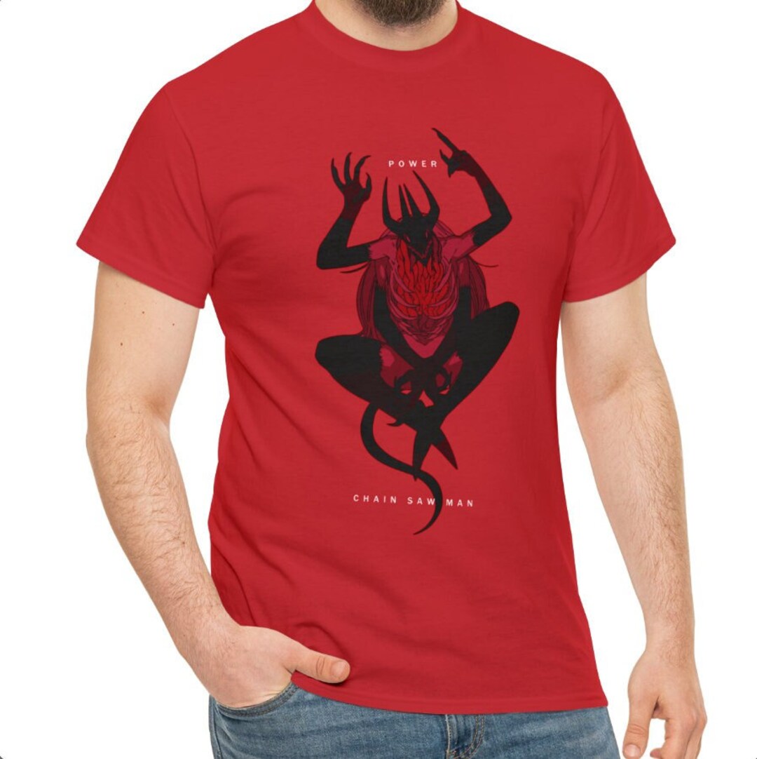 Po.wer Demon Shirt Anime Shirt Pow.er Transformation Shirt - Etsy