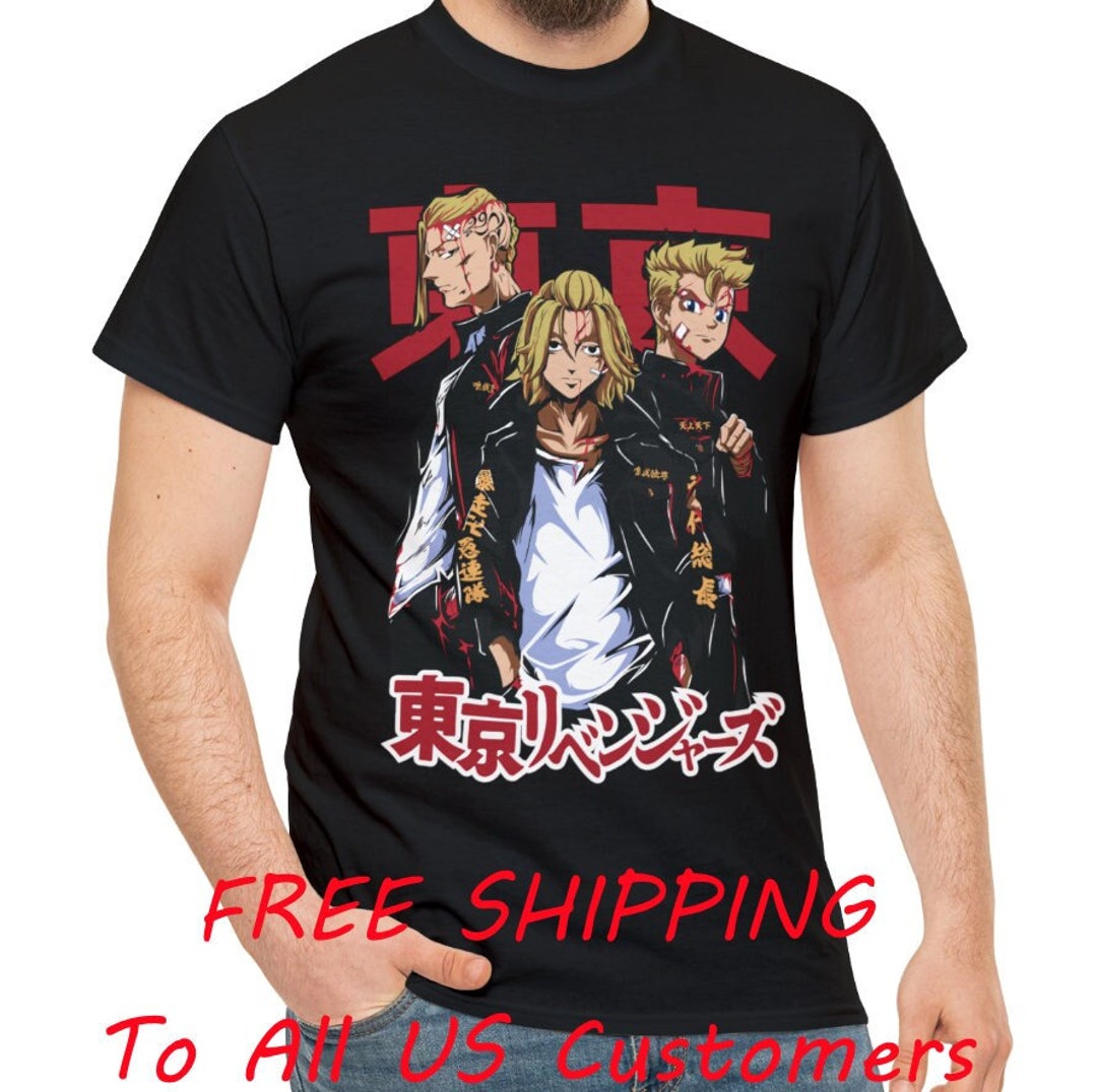 TOKYO REVENGERS SHIRT Manjiro Sano Maiki Mikey Draken - Etsy