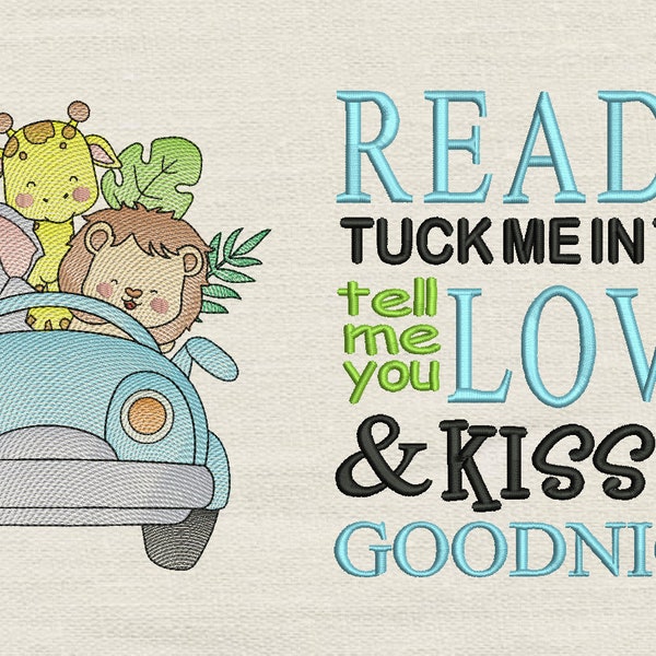 Reading Embroidery - Etsy