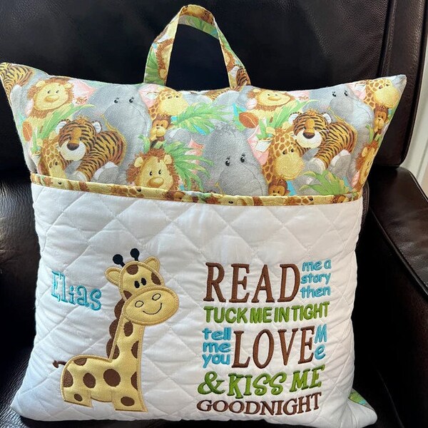 Reading Pillow - Etsy