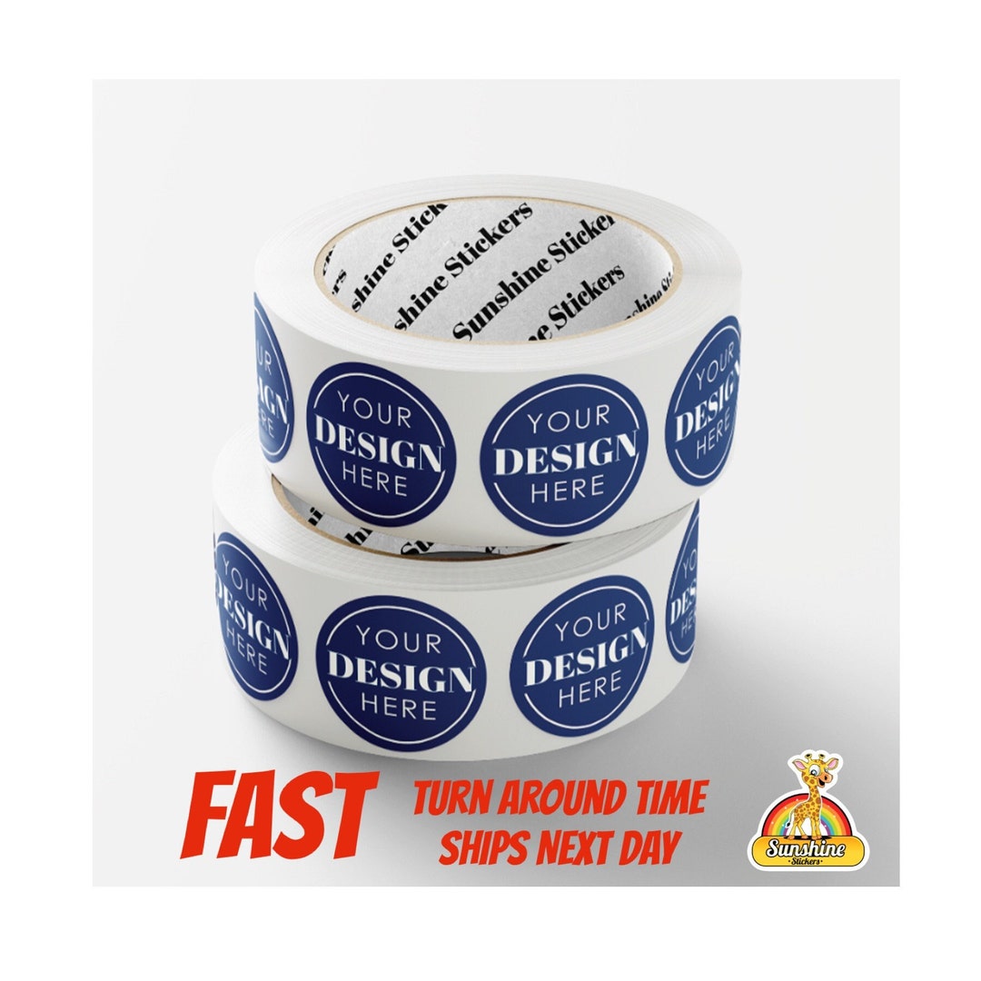 150 Labels on Roll Premium Gloss Weatherproof Labels Your - Etsy