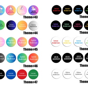 Daycare Round Labels/ Personalized/ Waterproof/ Dishwasher-safe/ Round ...