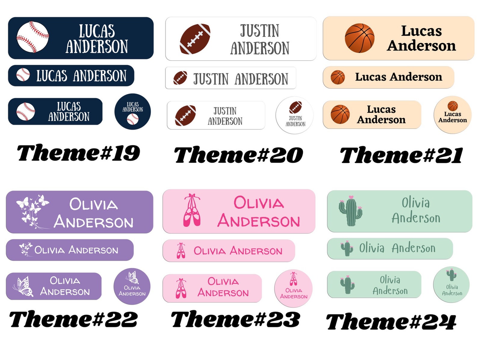 Custom Name Labels for School Supplies | Waterproof Stickers ...