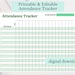 Girl Scout Attendance Tracker, Editable, Digital Download - Etsy