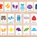 Clothing Flashcards, Digital Download - Etsy