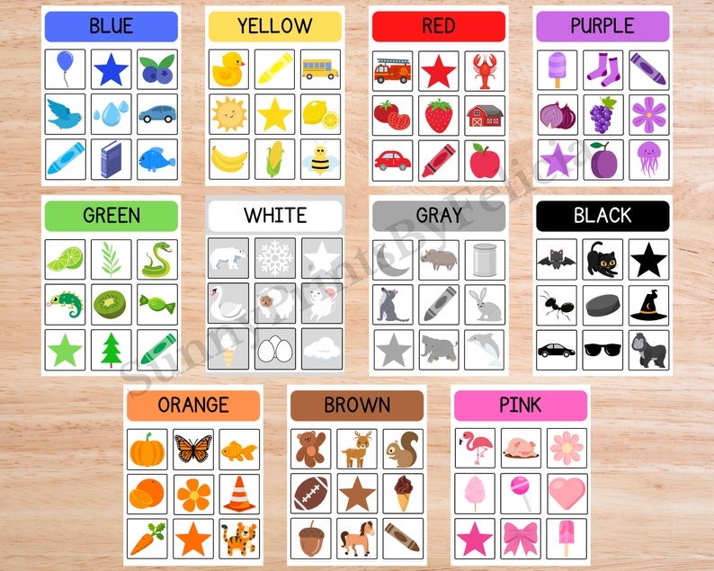 Color Sorting Activity, Digital Download - Etsy