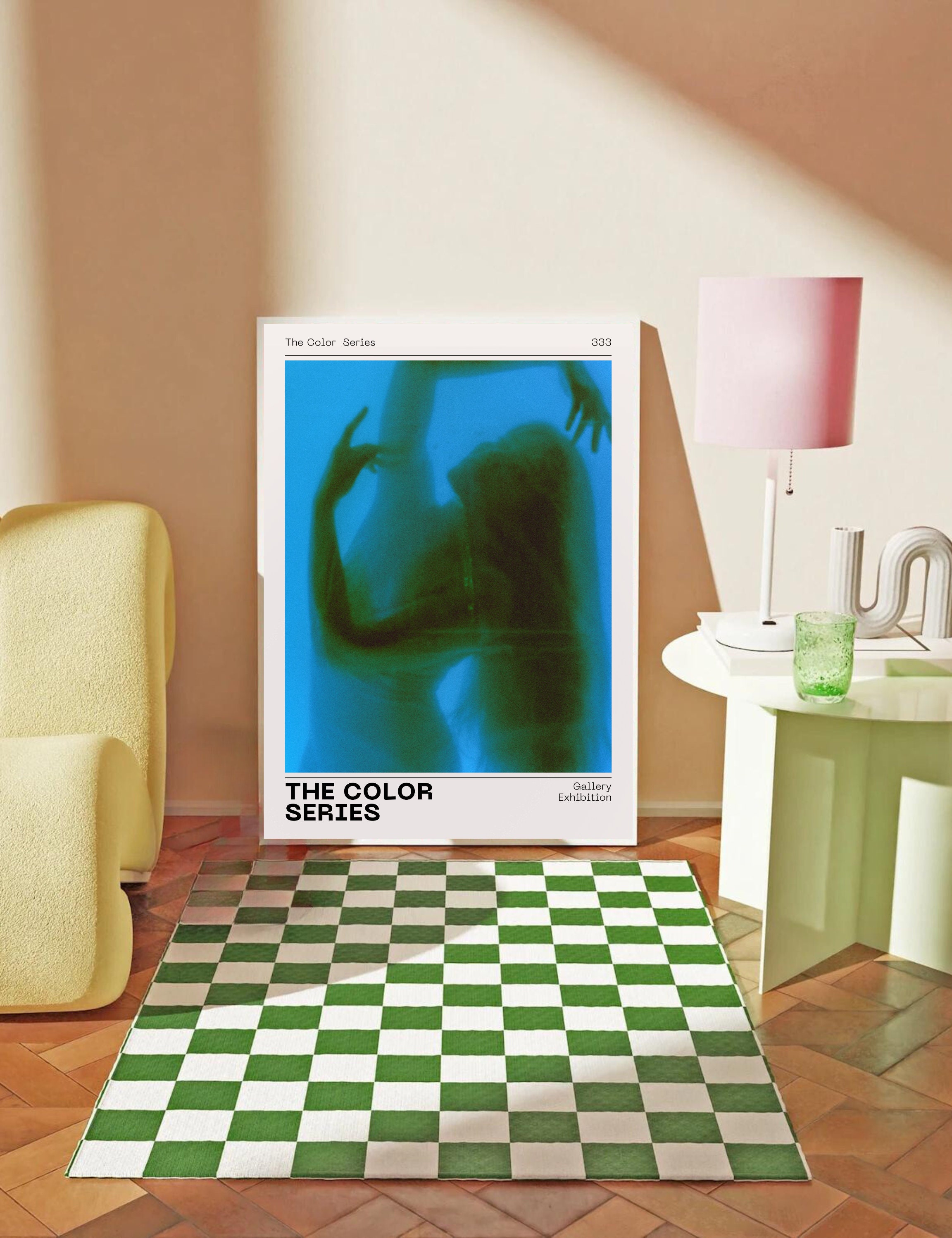 Energy Aura Print, Angel Number Print, Trendy Aura Art, Colorful ...