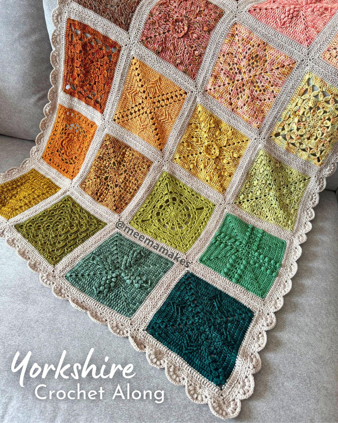 Yorkshire Blanket FULL PATTERN PDF Digital Download (with Video ...