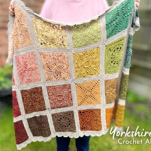 Yorkshire Blanket FULL PATTERN PDF Digital Download (with Video ...