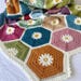 Hexadaisy Crochet Blanket Pattern by Meema Makes ®, Crochet Daisy ...