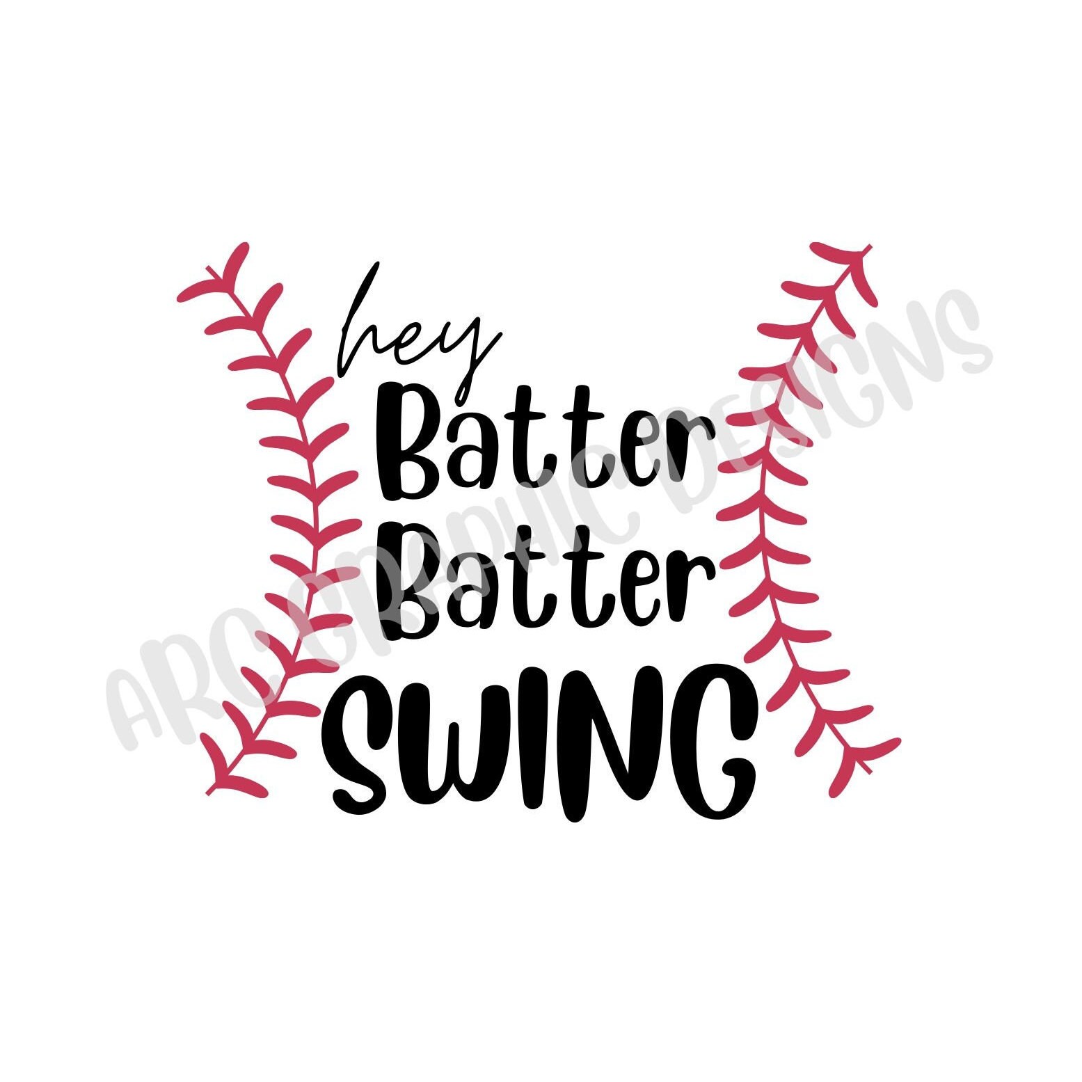 Hey Batter Batter SVG, Baseball SVG, Hey Batter Batter Cut File ...