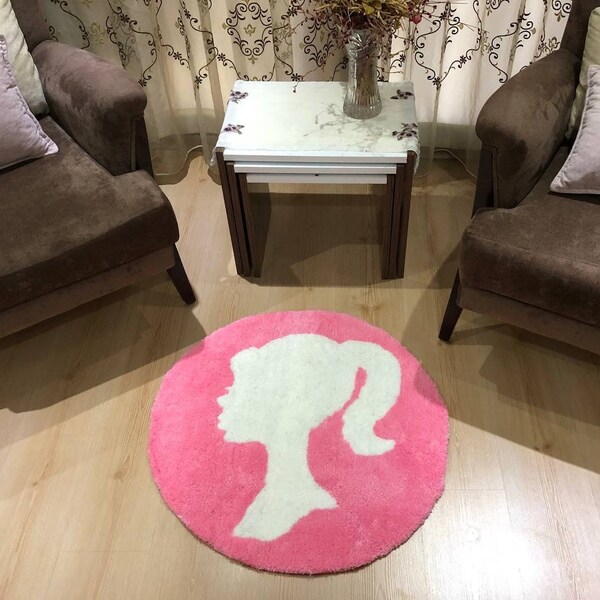 Barbie Pink Rug - Etsy