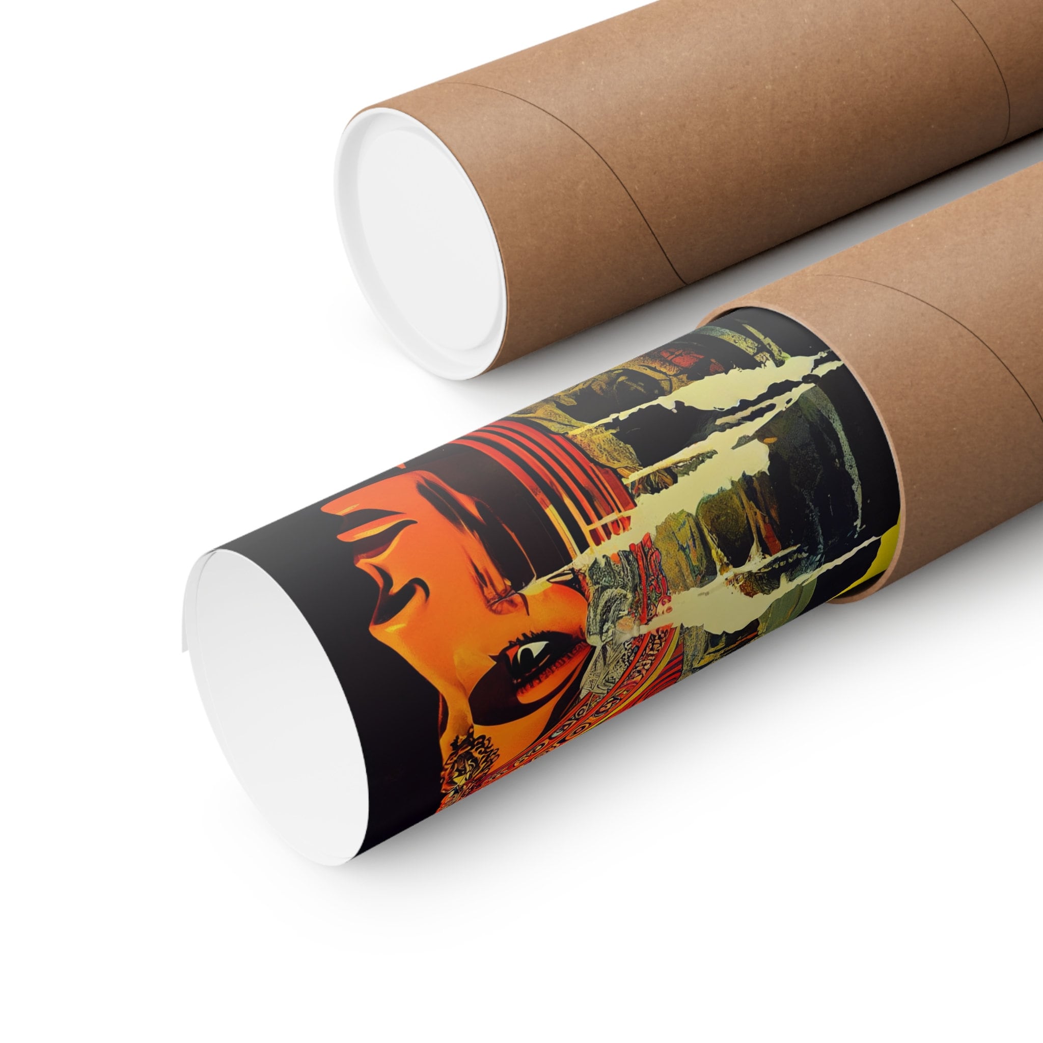 Peruvian Incan Goddess Illustration Art Print, Visionary Painting ...