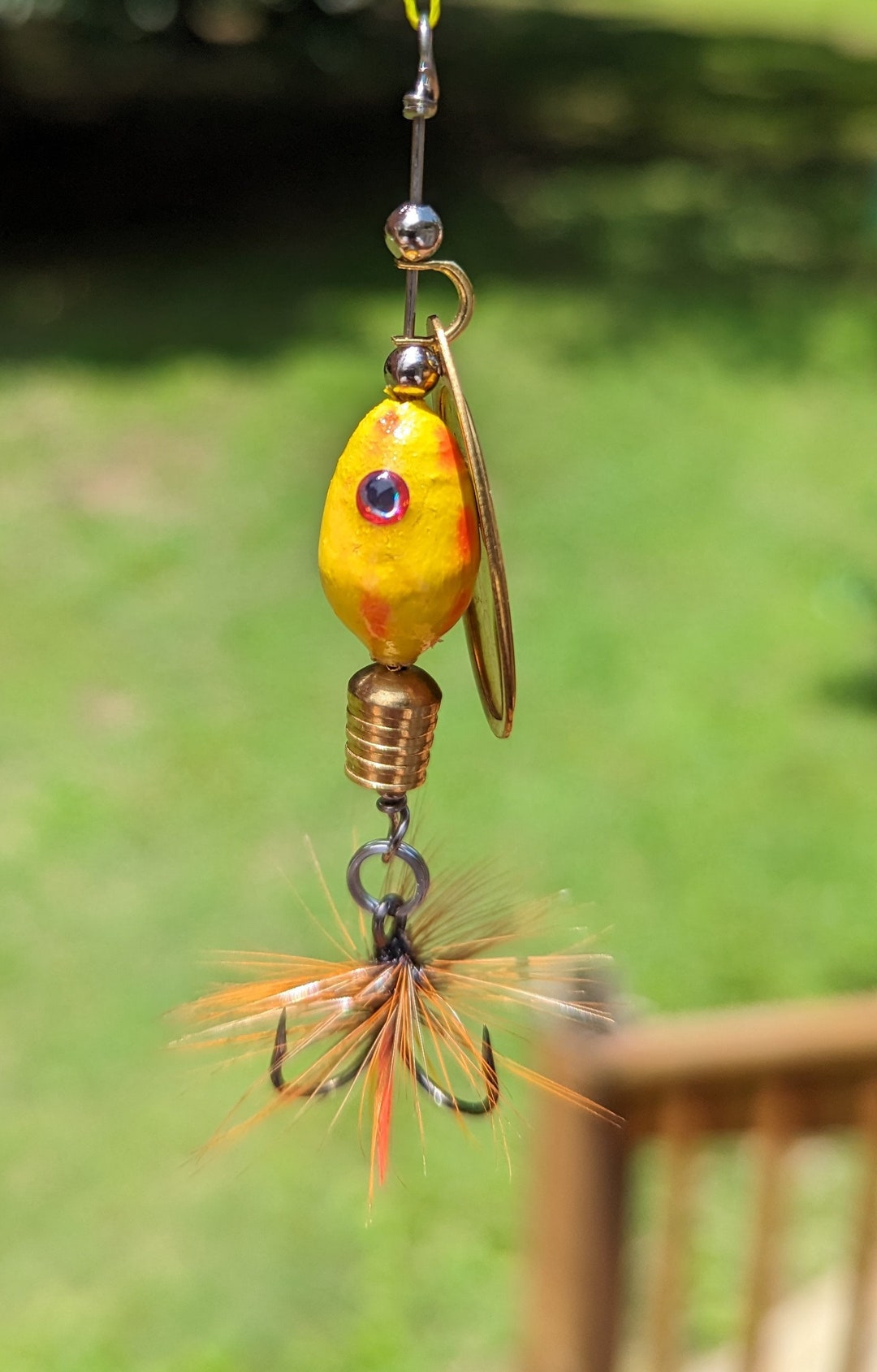 Red Eye Spinner - Etsy