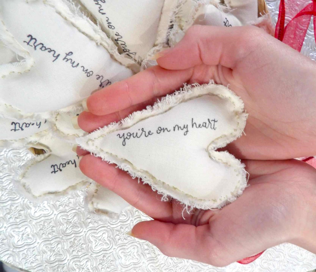 Valentines Heart Gift Send a Heart to Someone You Love Bowl Filler Gift ...