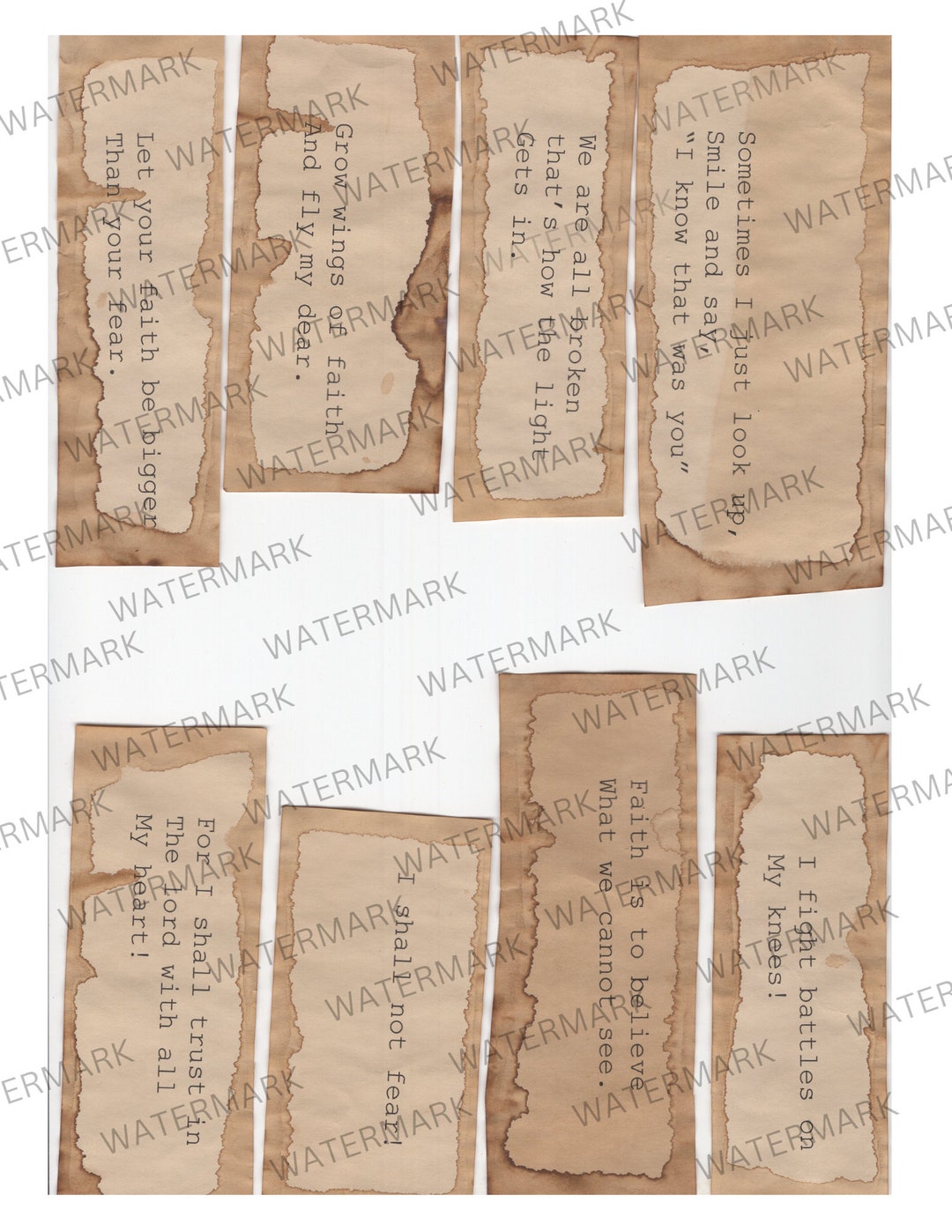 Coffee Tea Dyed Pdf Encouragement Christian Journal Paper - Etsy