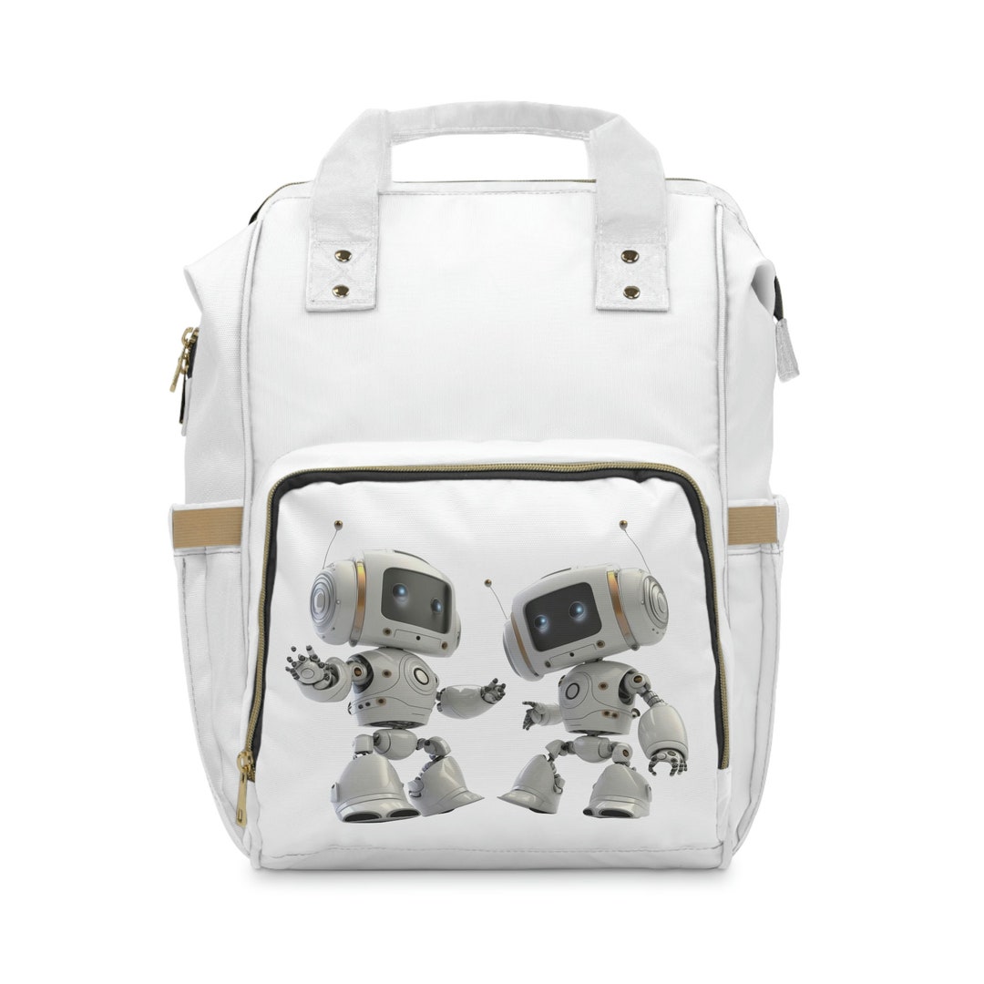 Dancing Robots Diaper Backpack for Mother's Diaper Bag - Etsy