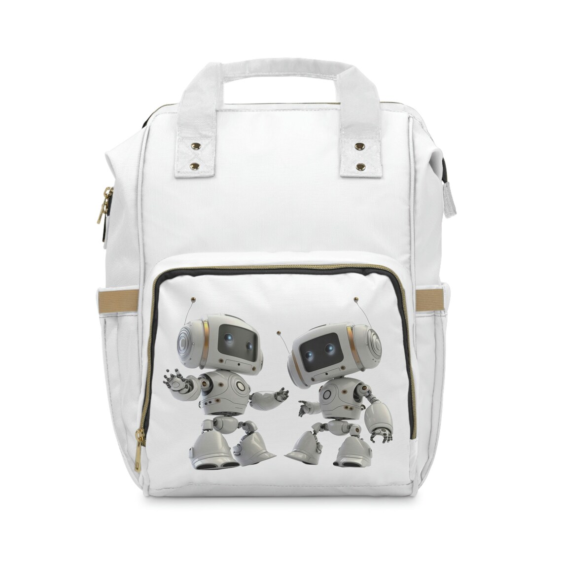 Dancing Robots Diaper Backpack for Mother's Diaper Bag Baby Accessory ...