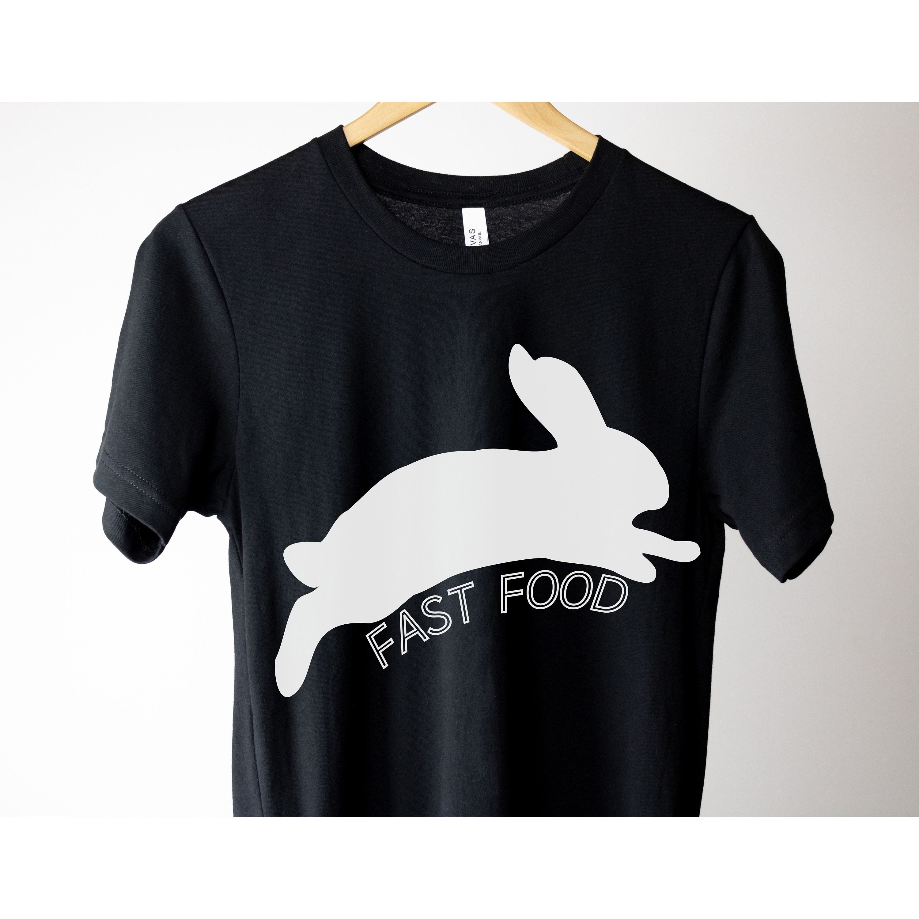 Fast Food Rabbit Shirt, Fast Food Shirt, Gift for Dad, Cool Dad Shirts ...