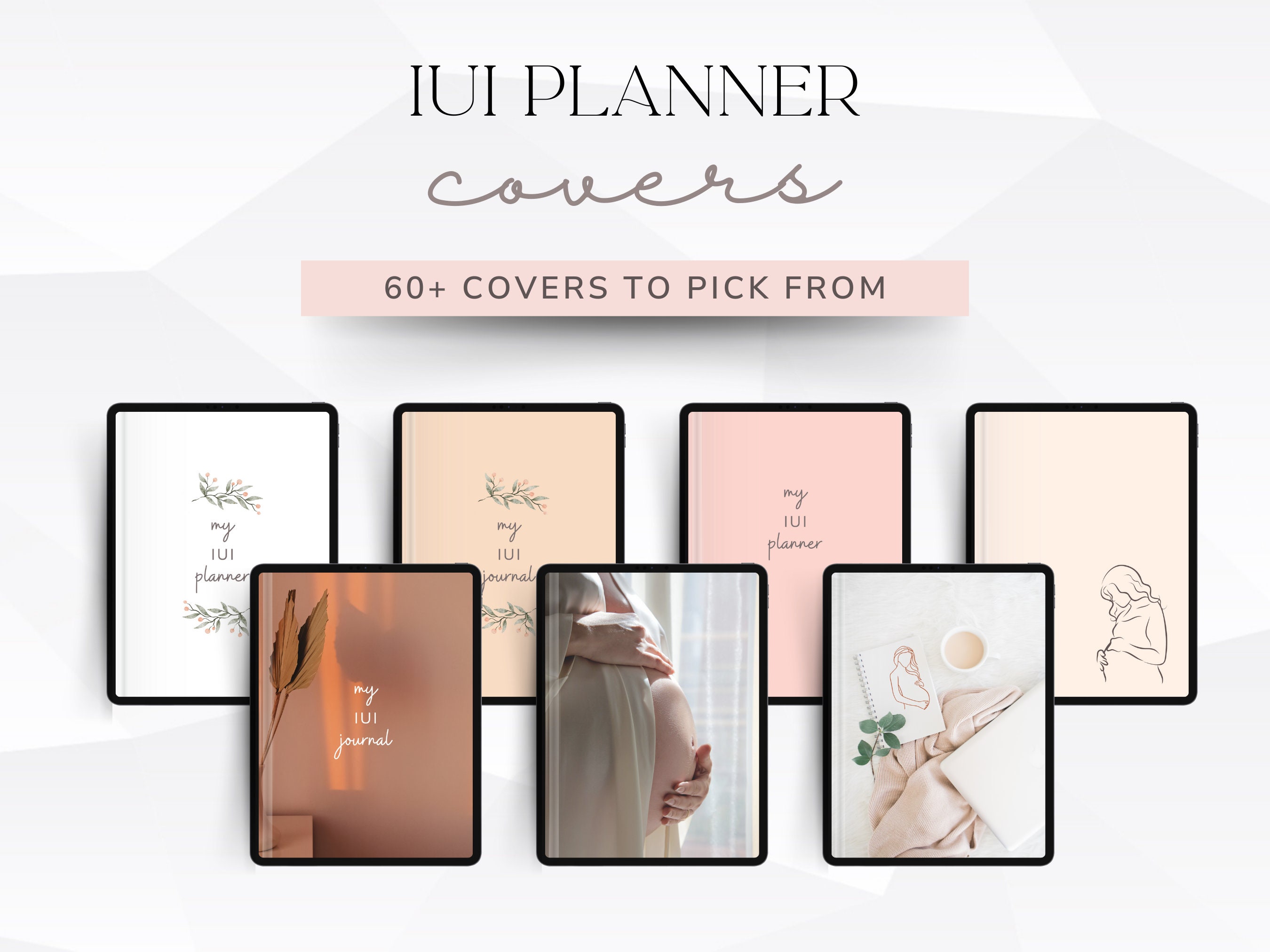 Digital IUI Planner for Future Moms, Hyperlinked IUI Journal, Printable ...