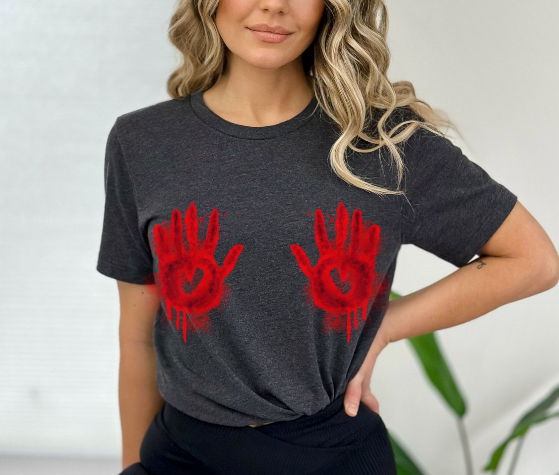 Blood Spatter Tee Blood Splatter T-shirt Dark Humor Tee - Etsy