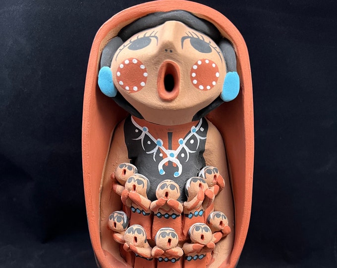 Native American Storyteller by Helen Sando Garcia (jemez) With 10 ...