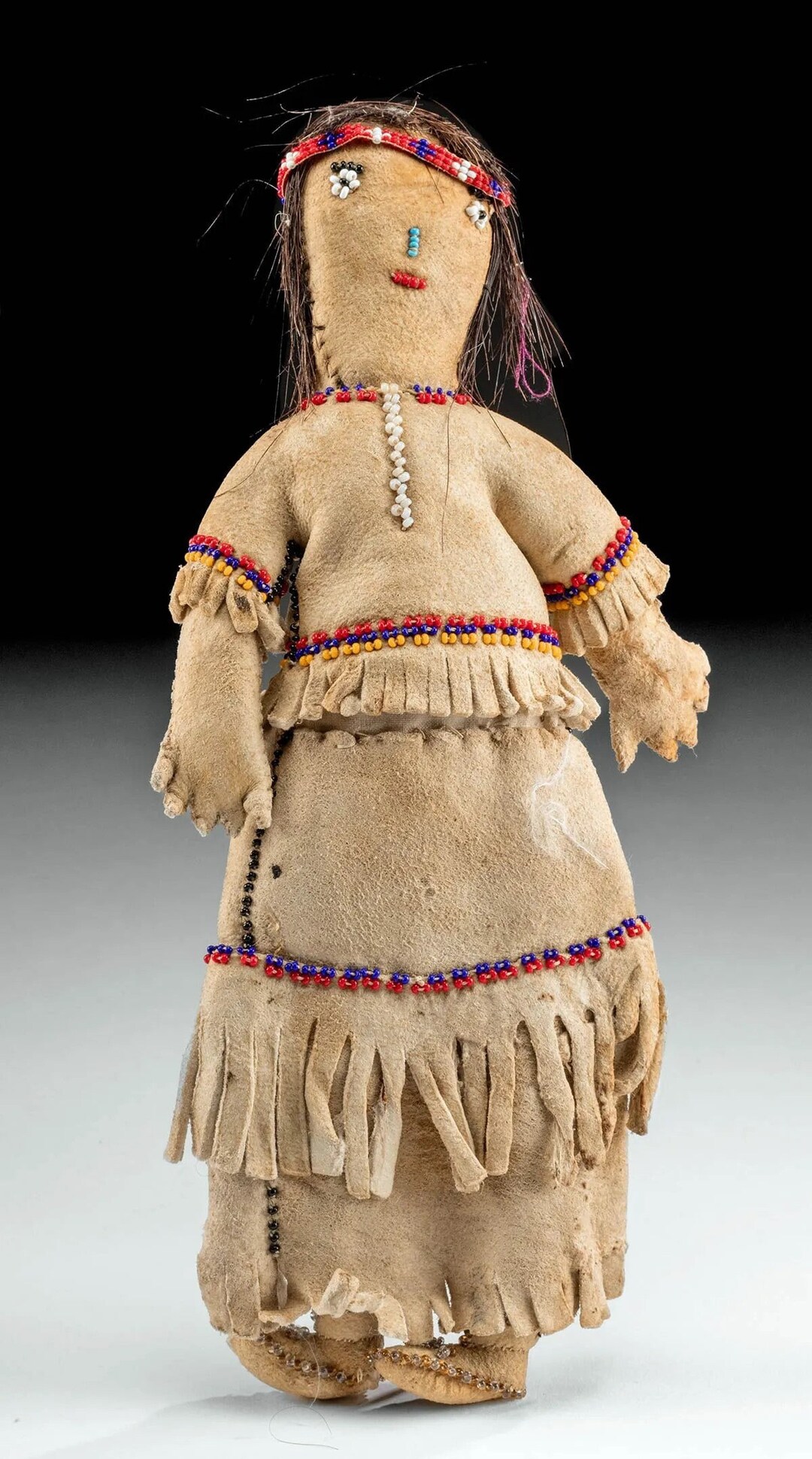 Historical Northern Plains Crow Apsaalooke Doll Late 19th Century 10 ...