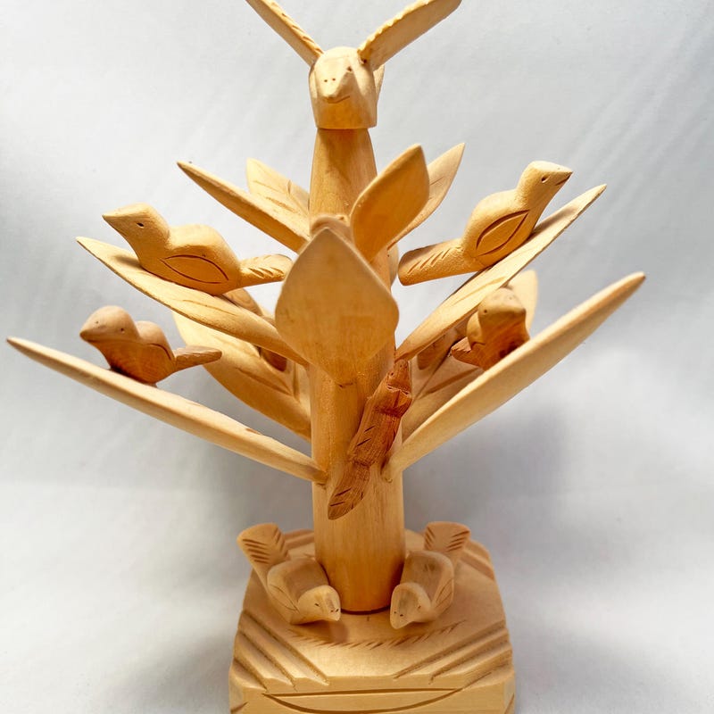Carved Tree - Etsy