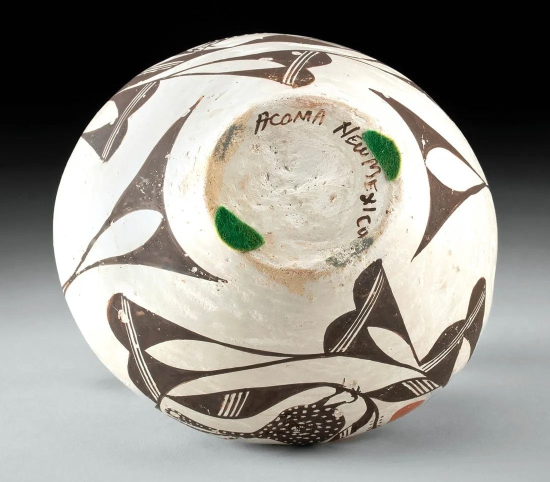 Beautiful Native American Acoma Wedding Vase With Birds - Etsy