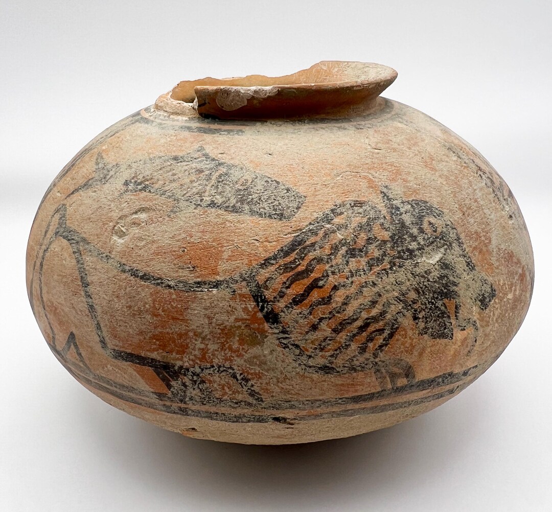 Early Ancient Indus Valley Handmade & Handpainted 3300-2500 BCE - Etsy