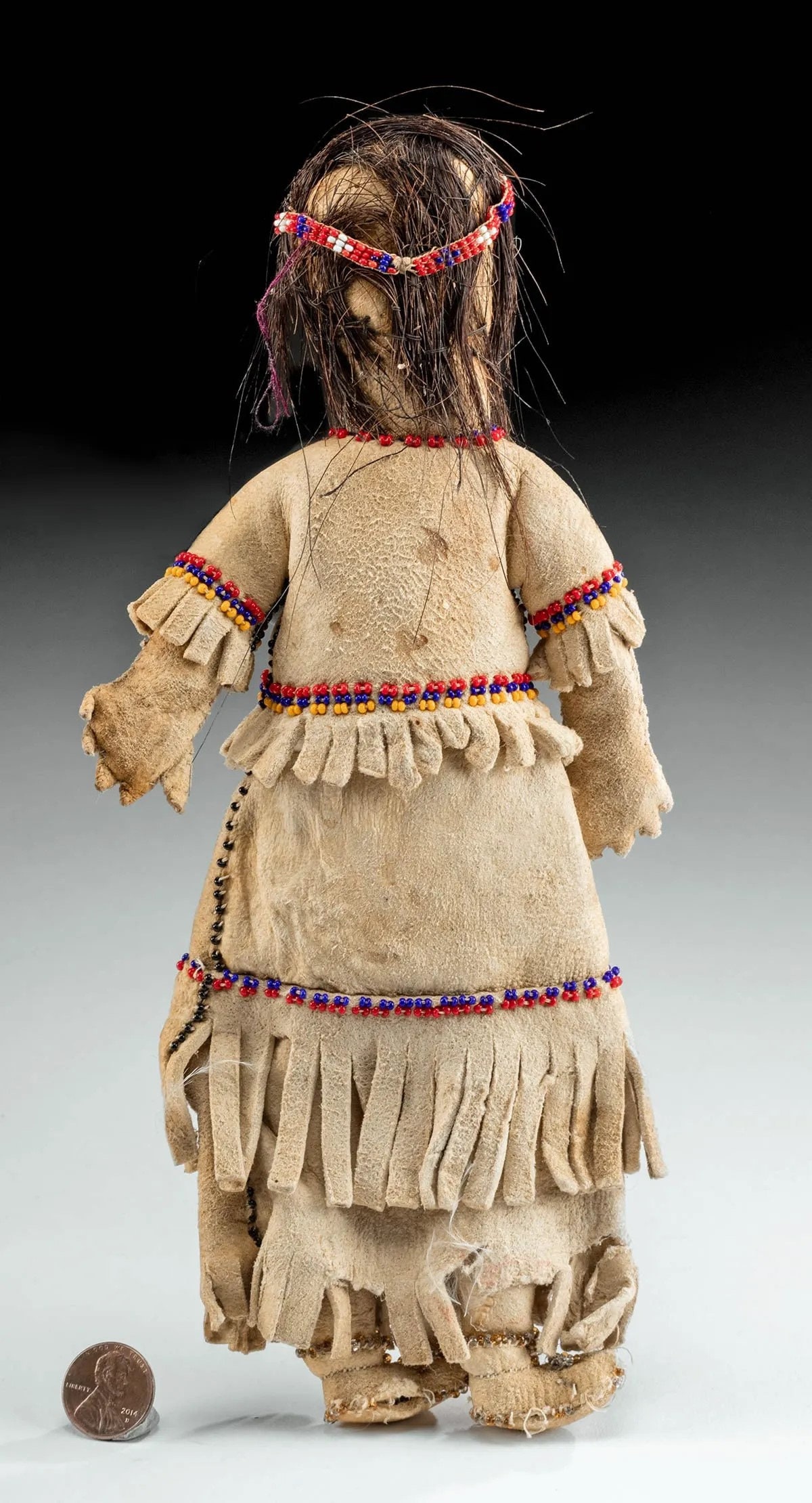 Historical Northern Plains Crow Apsaalooke Doll Late 19th Century 10 ...