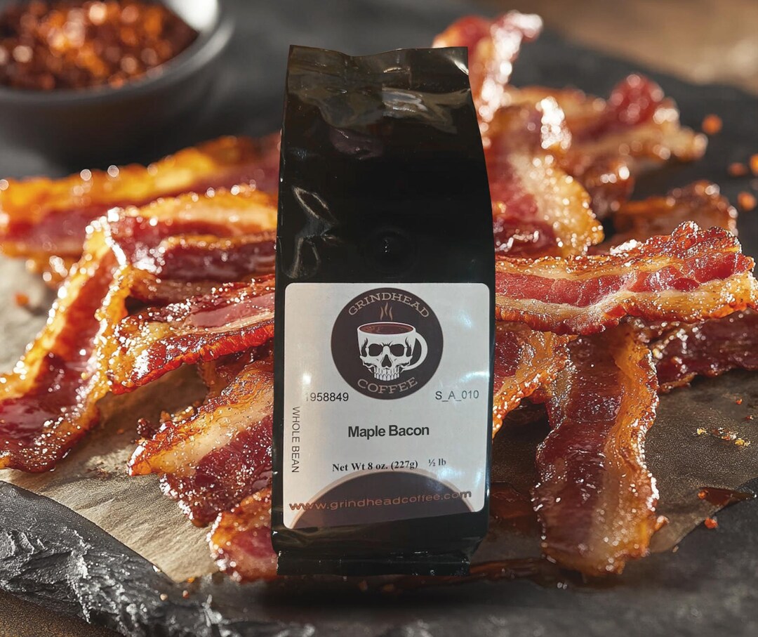 Maple Bacon Coffee - Bacon Flavor Coffee - Breakfast Coffee - Coffee ...