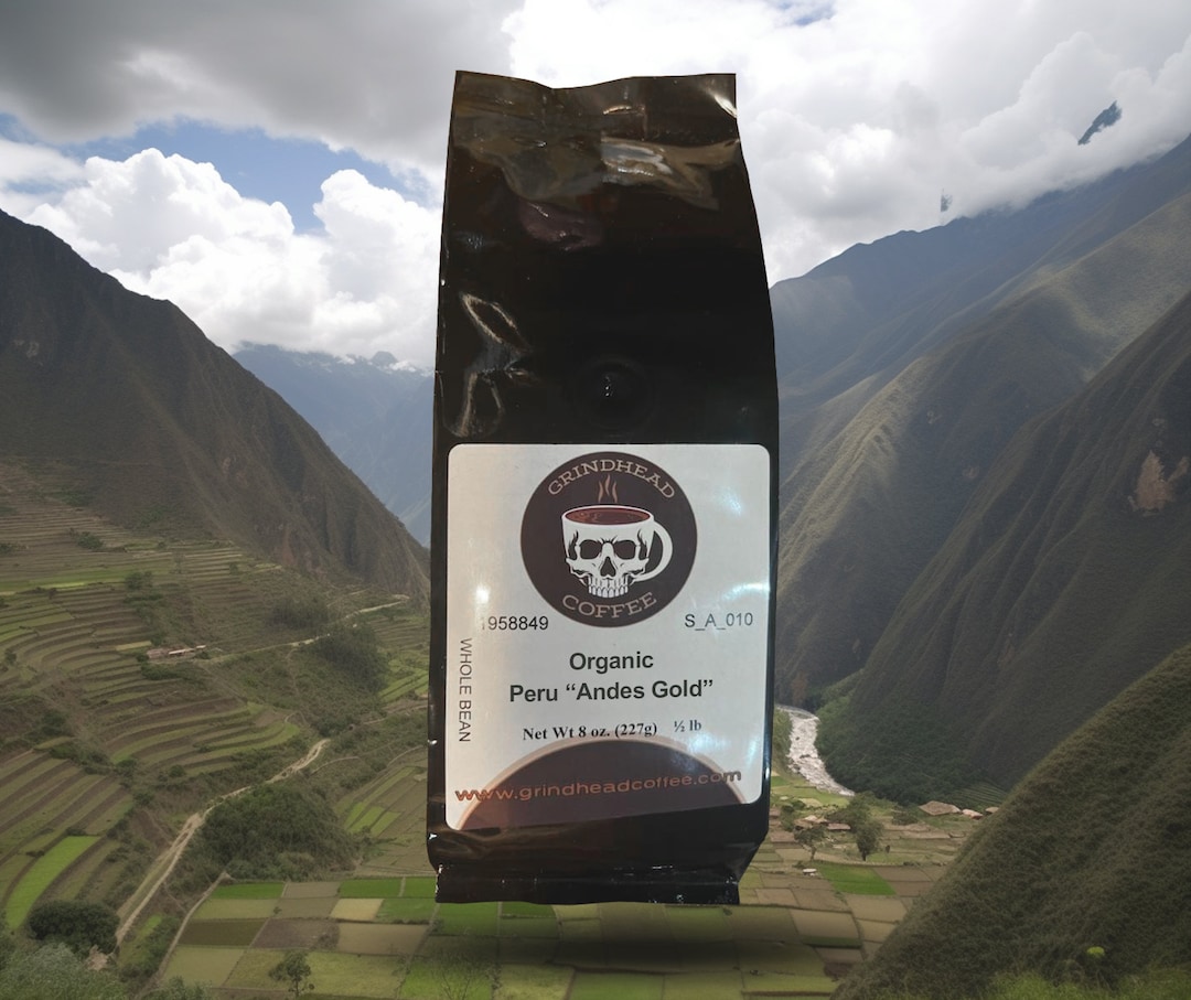 Organic Coffee Beans From Peru - Coffee Lover Gift - Medium -bodied ...