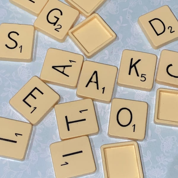 Individual Scrabble Tiles - Etsy