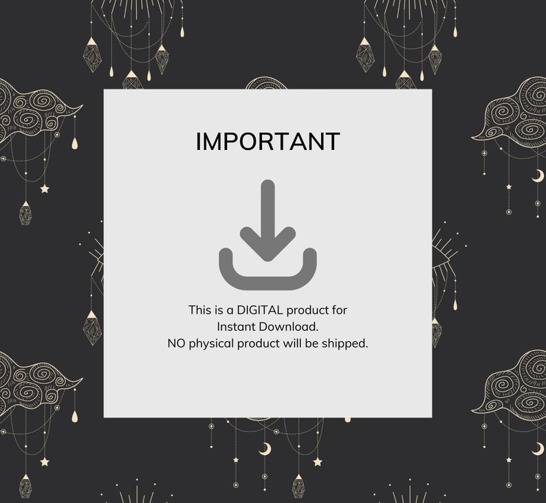 Moon Phase Cheat Sheets for Lunar Cycle - Printable Instant Download ...