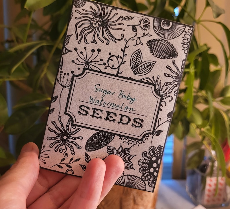 Printable Seed Envelopes: DIY Seed Packets for Flowers, Herbs, Veggies ...