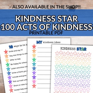 100 Acts of Kindness Challenge: Heart Coloring Sheet (PDF) - Etsy