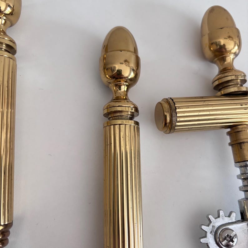 Vintage Maxwell Phillips Brass Bar Tool Set | Sheffield England Barware ...
