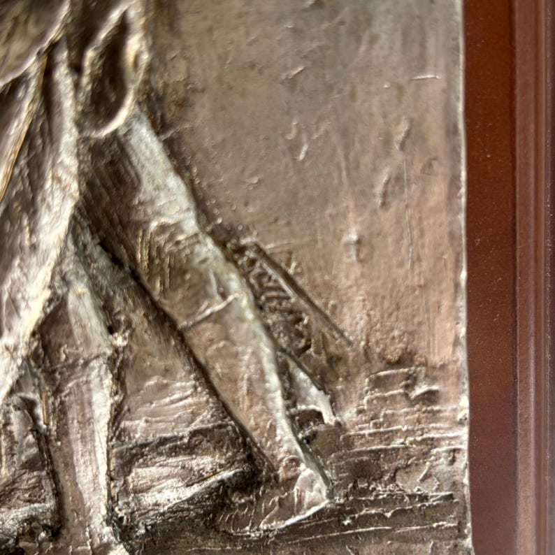 Vintage Urregui Bullfighter Bas Relief | Spanish Metal Wall Plaque - Etsy