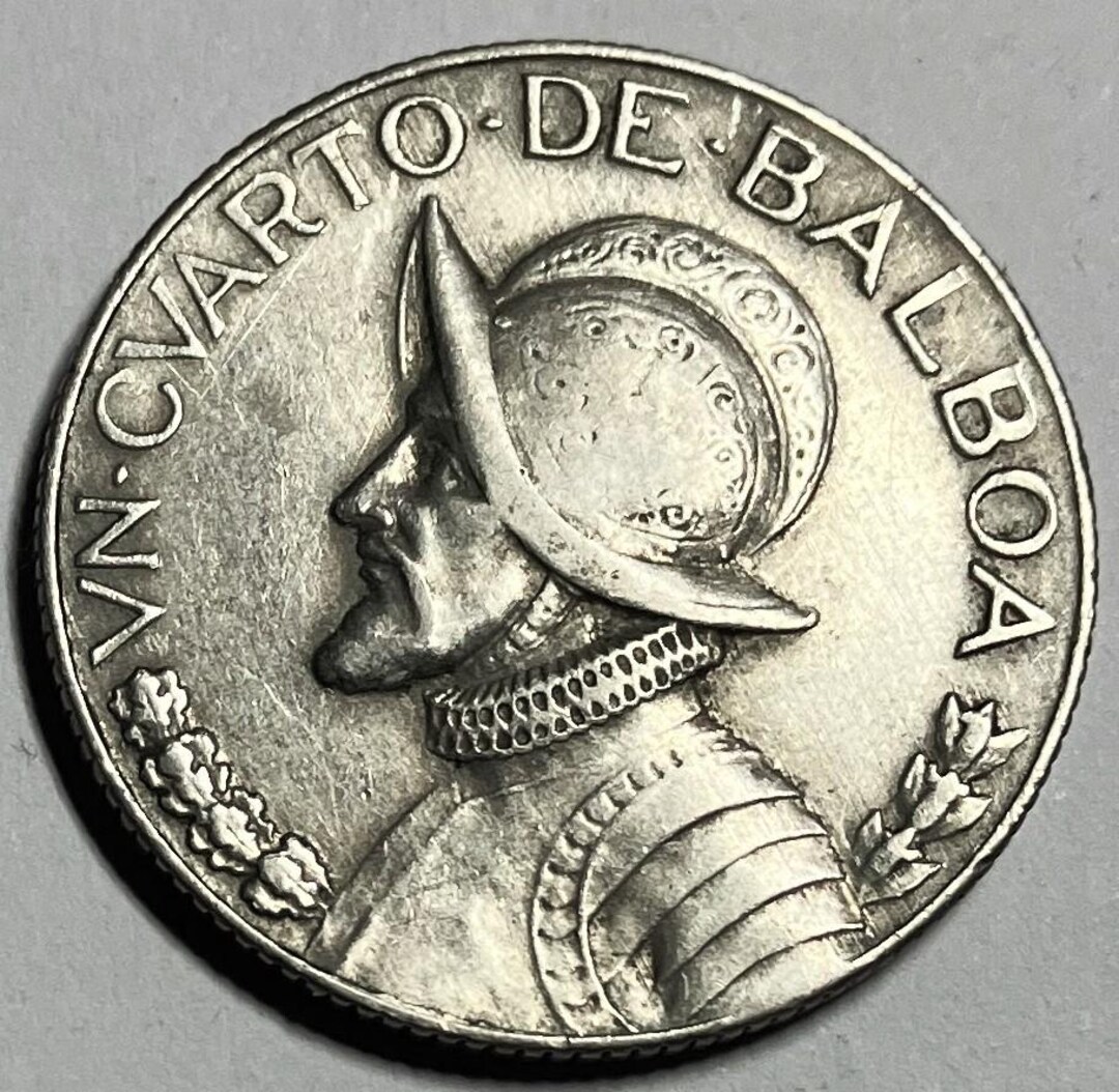 1966 Republic of Panama Quarter Balboa Very Nice 58 Year Old Coin - Etsy