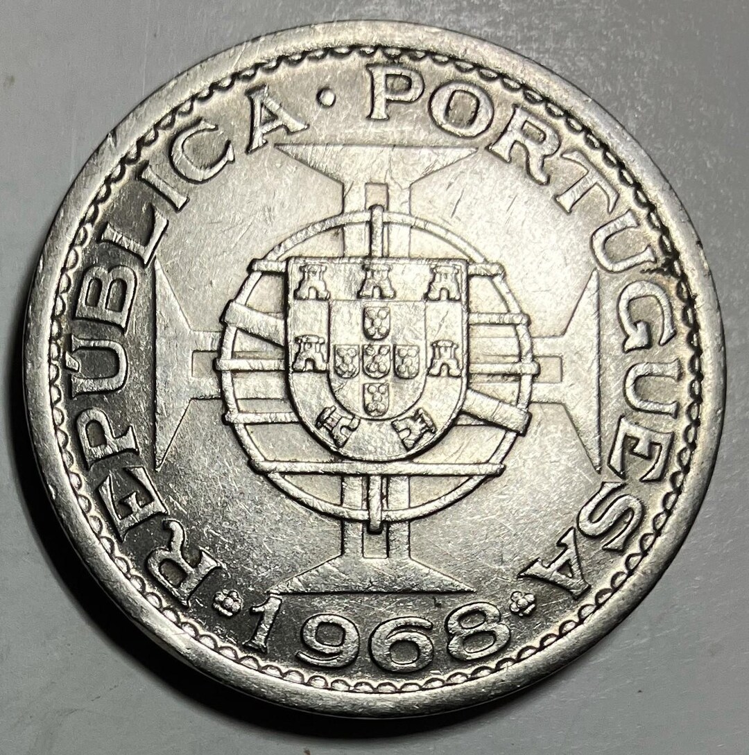 1968 Portuguese Macau 1 Pataca in AU+ Condition - Gorgeous and Rare ...