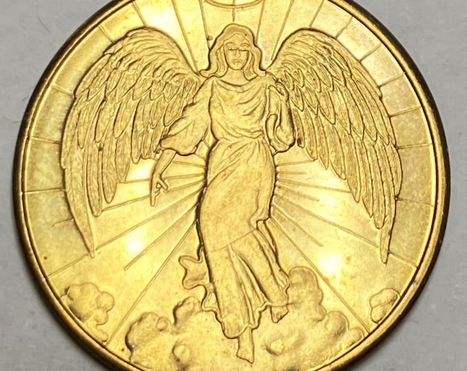 Guardian Angel Coin - Spiritual Religious Token - Catholic Relief ...