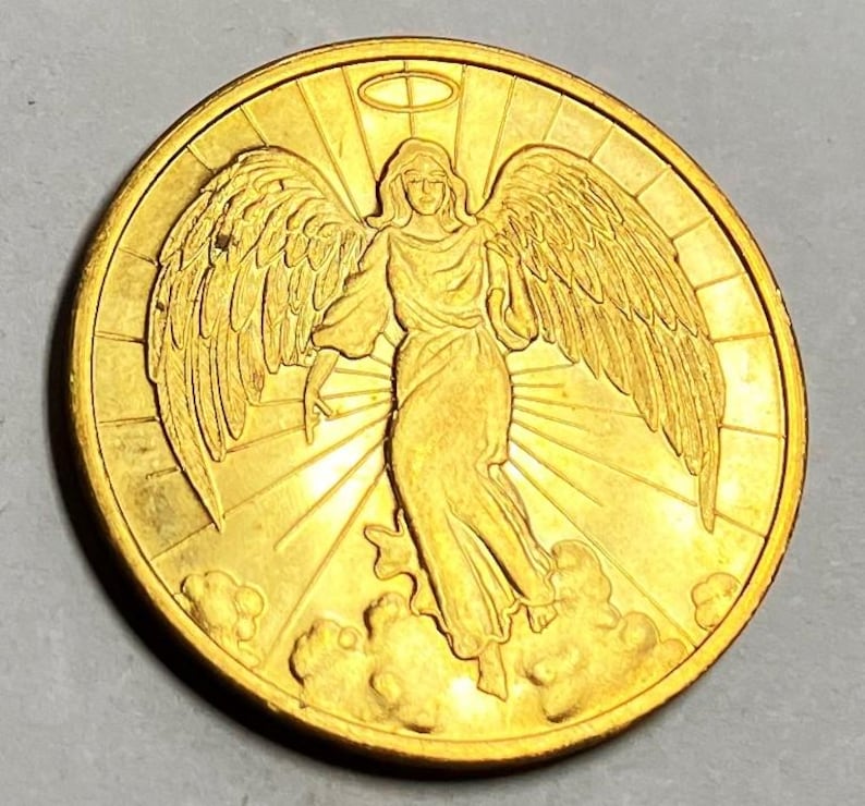 Guardian Angel Coin - Spiritual Religious Token - Catholic Relief ...